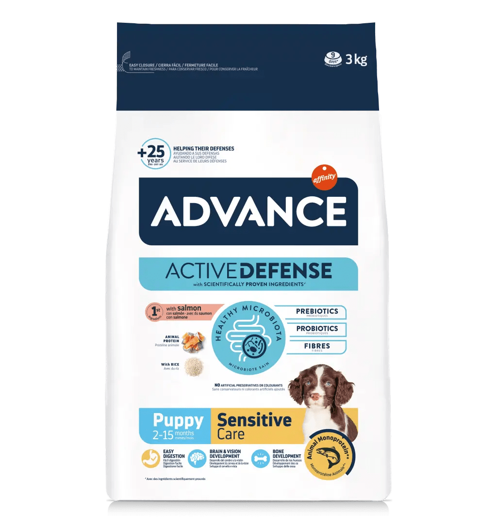 „Advance” Puppy Sensitive Salmon&Rice - BoNiVeta