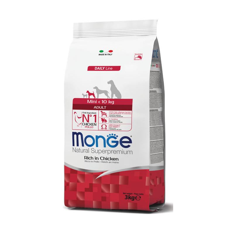 Monge Mini Adult Rich in Chicken - BoNiVeta
