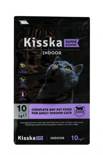 Kisska Super Premium Indoor 10kg - BoNiVeta