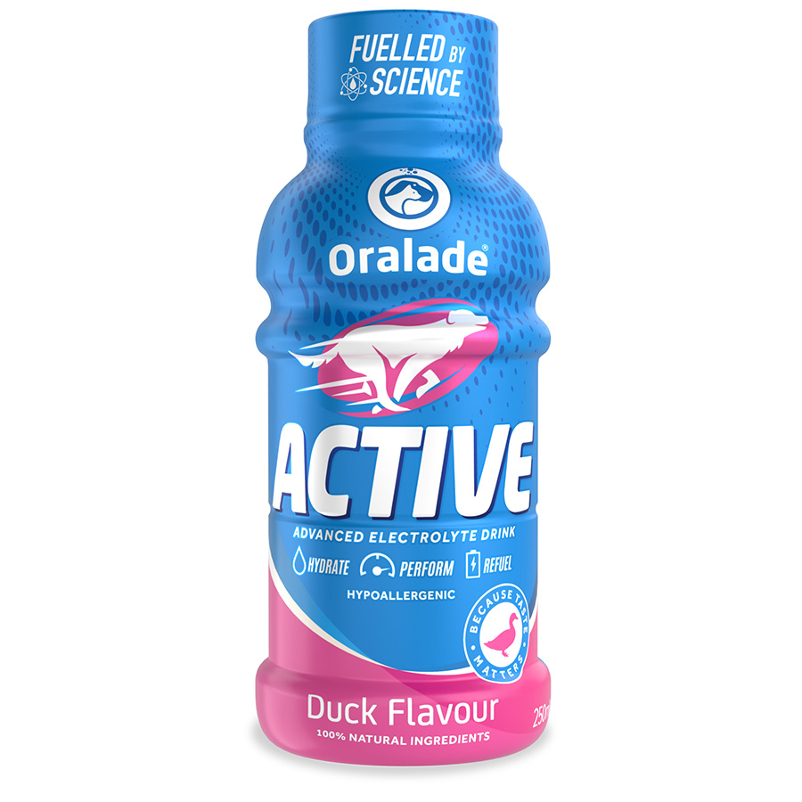 Oralade Active Duck Flavour For Dogs 250ml - BoNiVeta