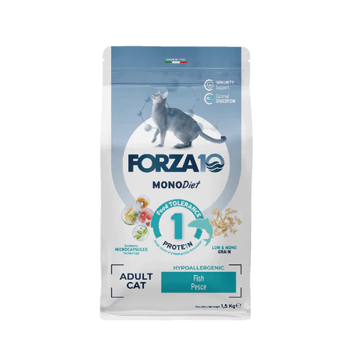 Forza10 Monodiet Hypoallergenic Adult Cat Fish - BoNiVeta