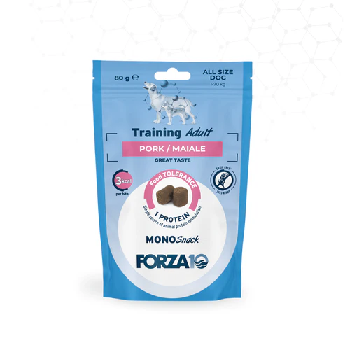 Forza 10 MonoSnack Training Adult Pork 80g - BoNiVeta